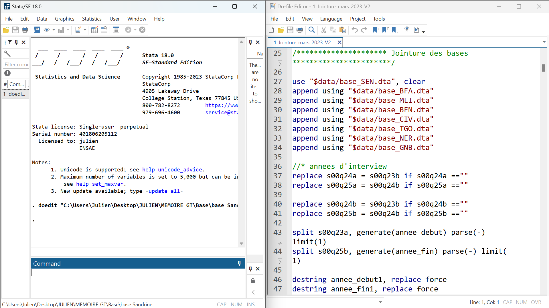 Julien Parfait: portfolio